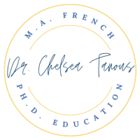 Dr. Chelsea Tanous – M.A. in French, Ph.D. in Education